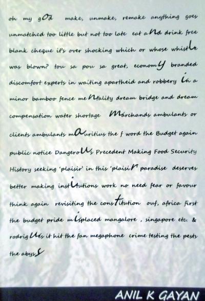 « Only in Mauritius », d’Anil Gayan | Le Mauricien